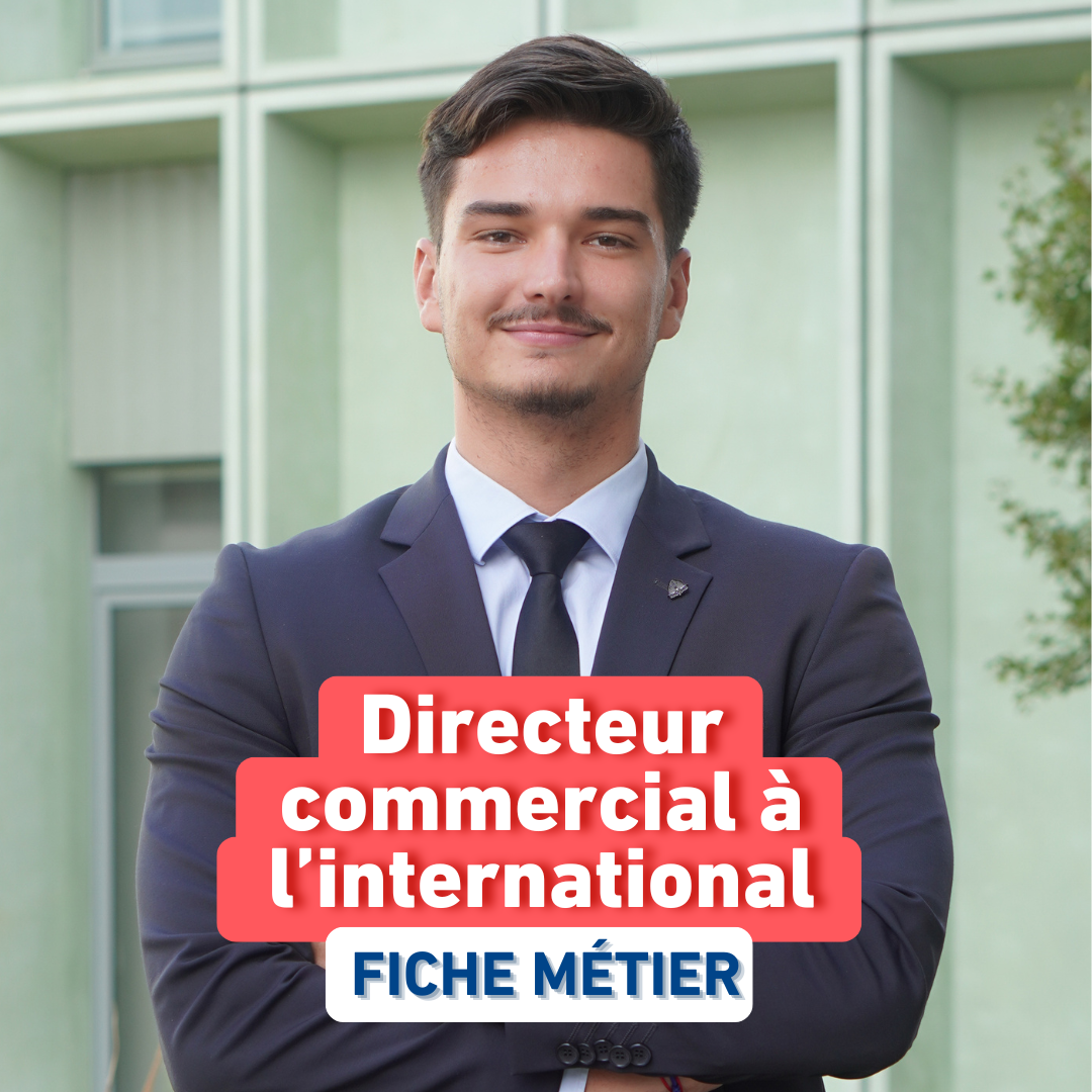 Directeur Commercial à l'International : fiche métier | Euridis